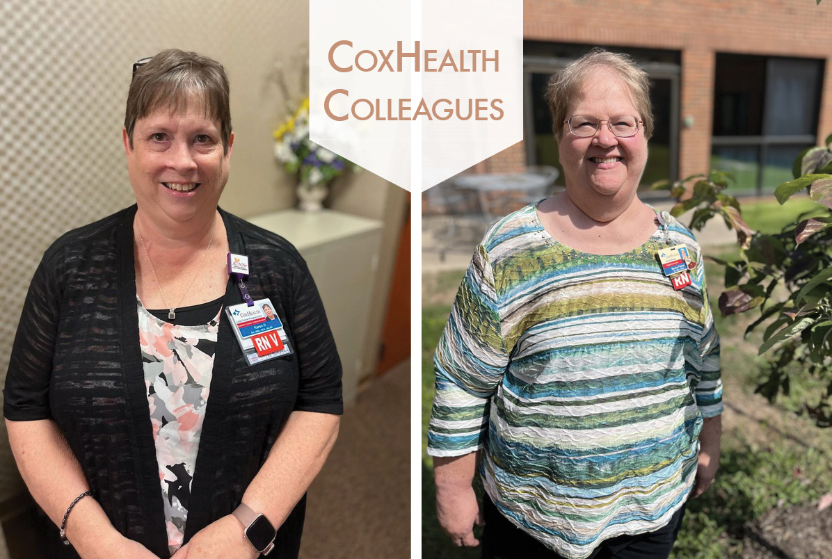 CoxHealth | Two Burge School of Nursing grads retire from CoxHealth…