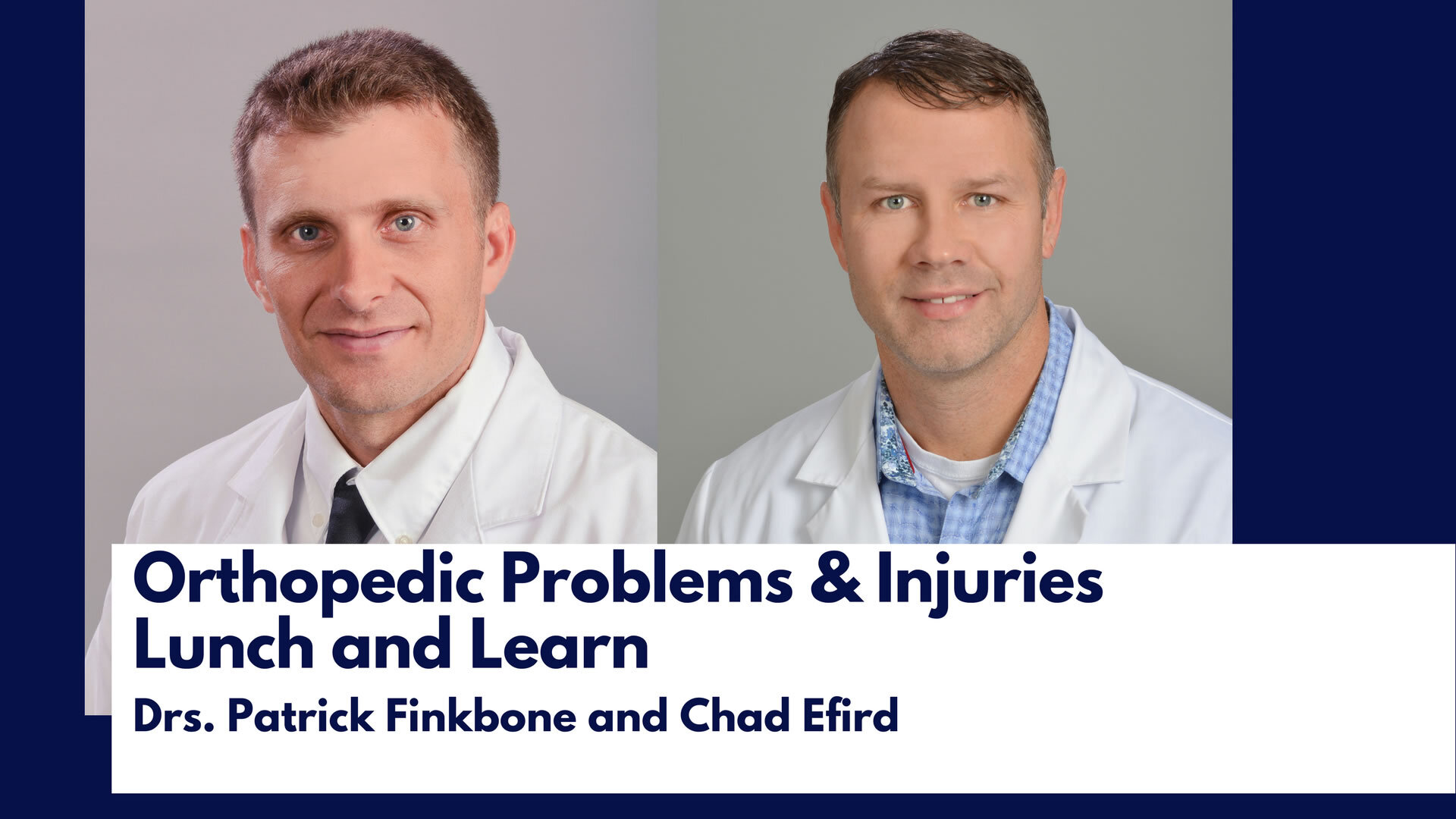 CoxHealth | Branson orthopedic surgeons to host upcoming talk