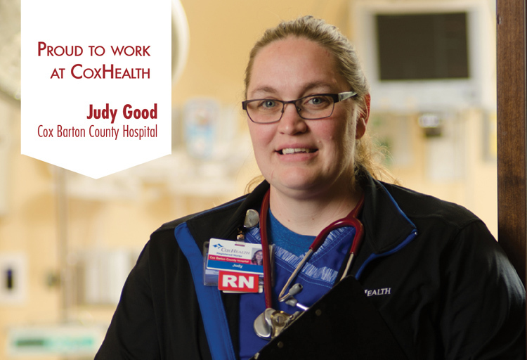 CoxHealth | Judy Good: 'I try every day to be the best I can be'