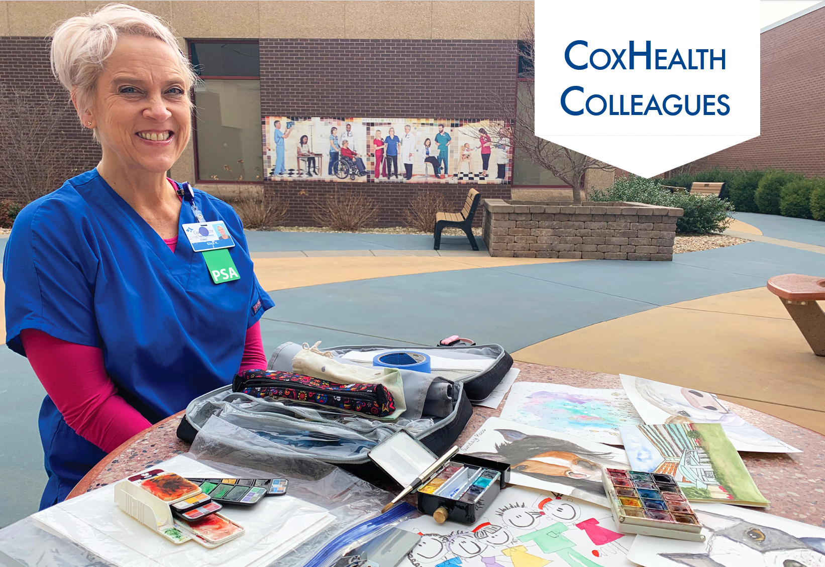 CoxHealth | CoxHealth Colleagues: Meet Elisa Kruger, a PSA with a…