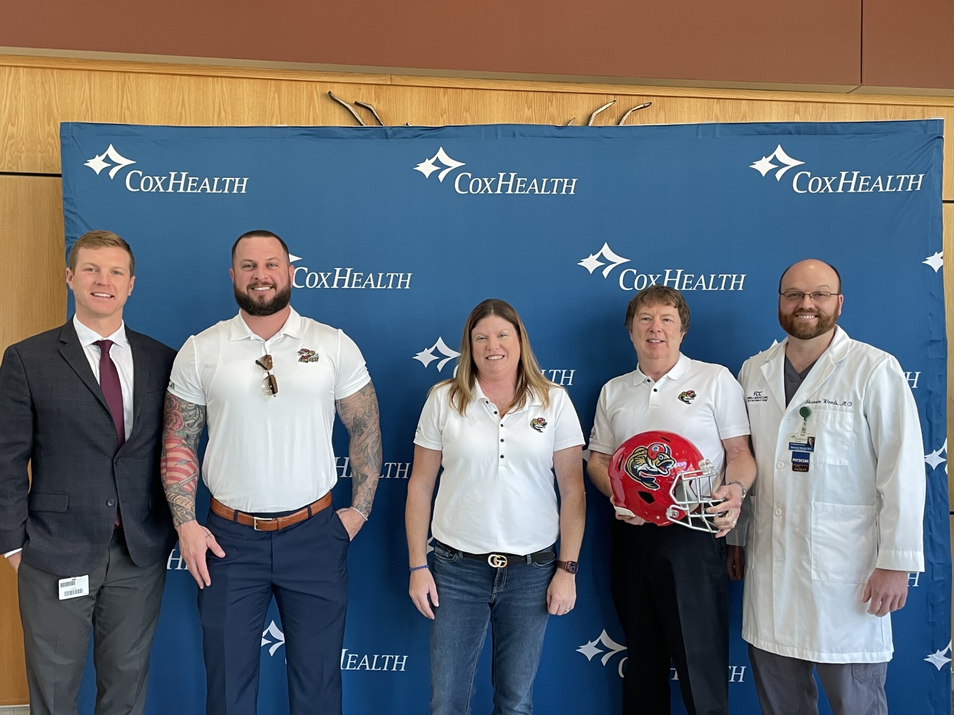 CoxHealth | The Ozarks Lunkers partner with CoxHealth for inaugural…
